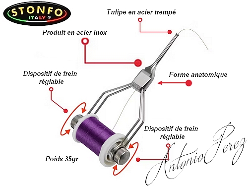 Porte Bobine STEELTECH BOBBIN STONFO